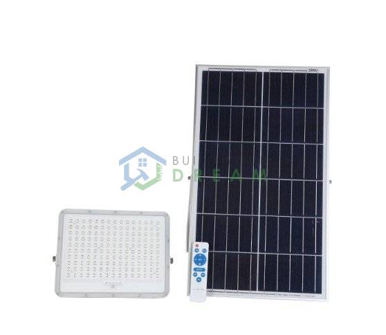 Proiector LED cu Panou Solar si telecomanda 150W/6500k